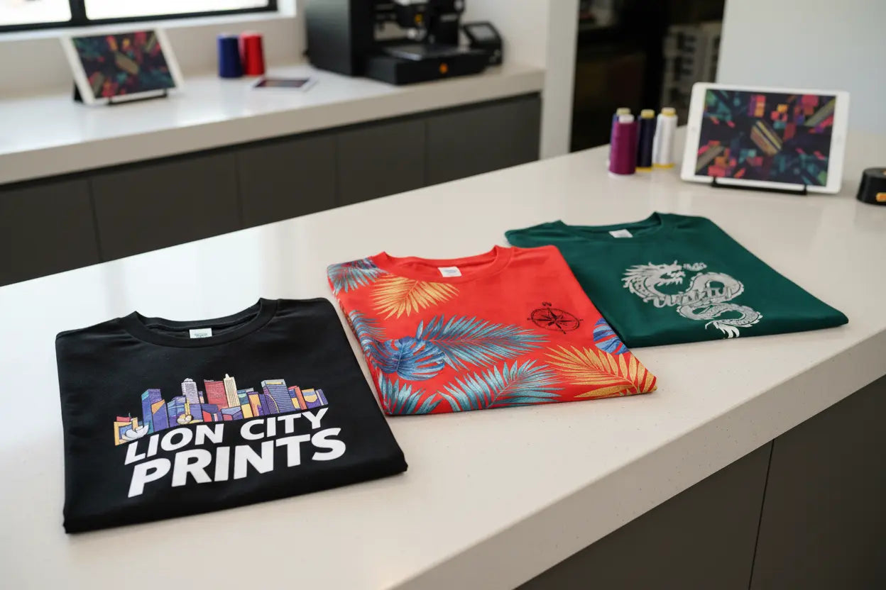 T-shirt Printing Singapore: Quality, Creativity & Eco-Friendly SAM★INK ...
