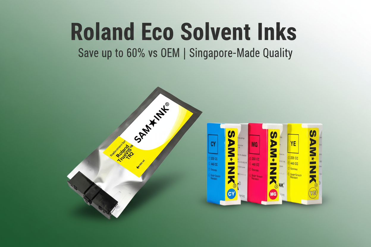 Roland Eco Solvent Inks - SAM★INK® | Save 60% vs OEM